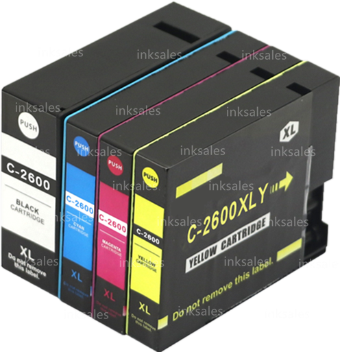 7x PGI2600 PGI-2600XL Generic Ink For Canon MB5060 MB5160 MB5360 MB5460 ...