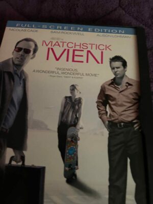 Matchstick Men (DVD, 2004, Full Frame) 85392467624| eBay