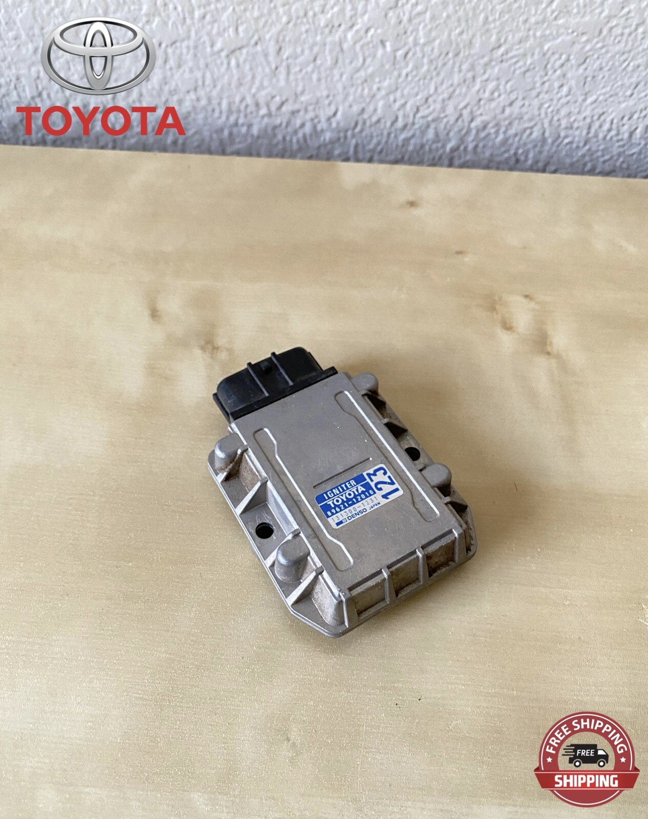 90-92 Toyota Lexus Ignition Igniter Module 89621-12010 131300-1231 ...