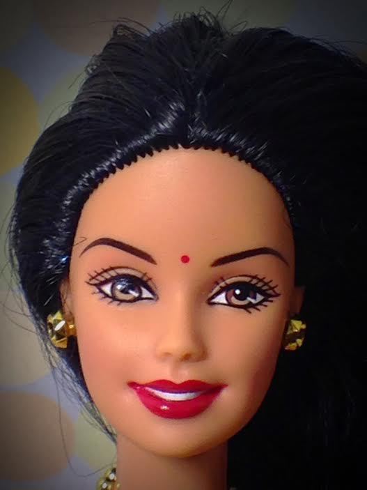 Barbie Doll with Vermilion mark in the Middle of her Forehead | eBay