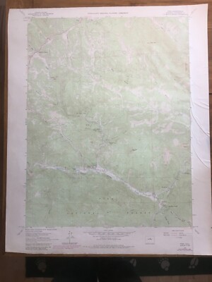 Pine Quadrangle Colorado 1985 Vintage Topographic USGS Map Pike ...