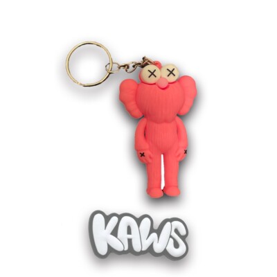 3D Kaws Keychain (Pink) Figure Keychain - New - 2.5” | eBay
