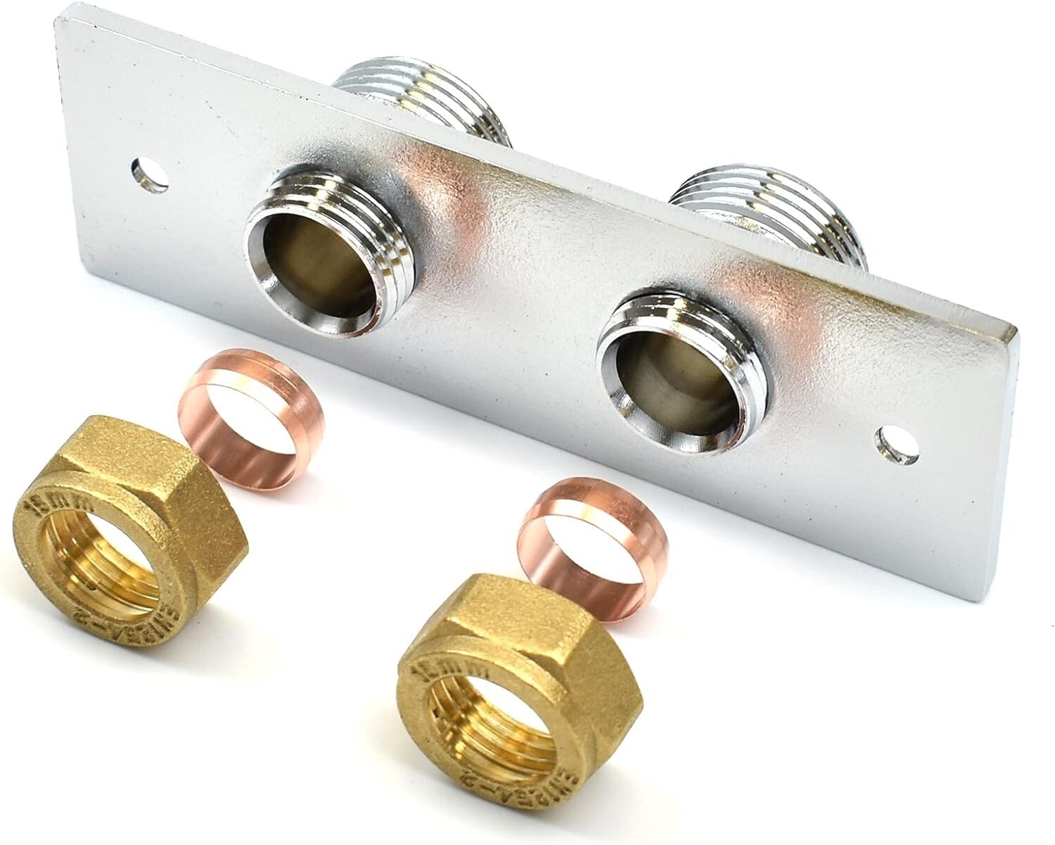 Douche Bidet Thermostatic Shower Fixing Bracket Back Plate Bar Valve ...