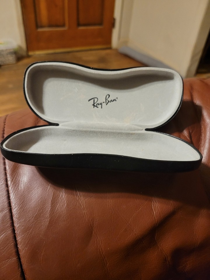 Ray Ban Clam Shell Style Hard Case - Black | eBay