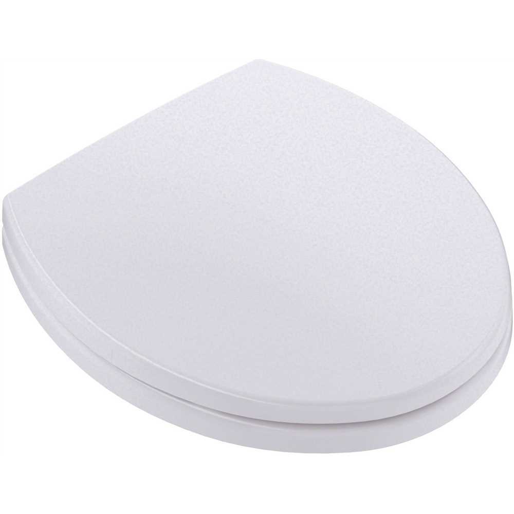 TOTO ss113#01 SoftClose Round Closed Front Toilet Seat in Cotton White ...