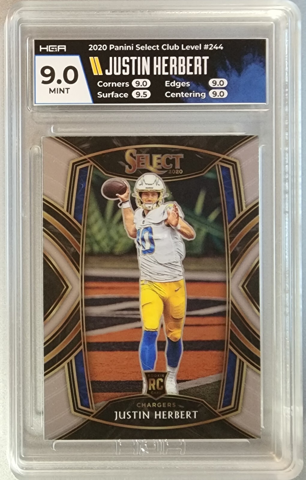 2020 Panini Select - Club Level #244 Justin Herbert (RC) for sale ...
