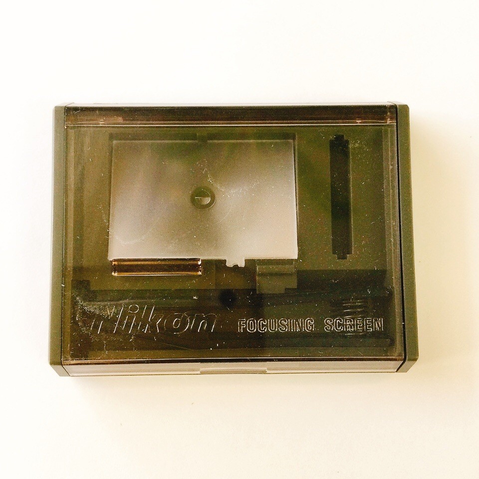 Nikon Focusing Screen For FA・FE2 Type B2 mat in genuine Box made in ...
