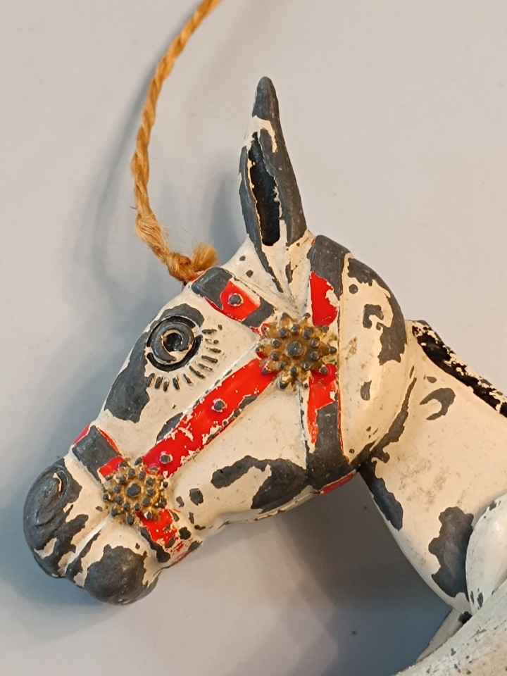 Vintage 1950s MUFFIN THE MULE Painted Metal Finger Puppet Toy | eBay UK