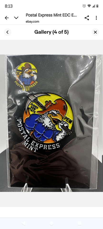 Postal Express Mint 1oz Silver Playing Card sealed bag! | eBay