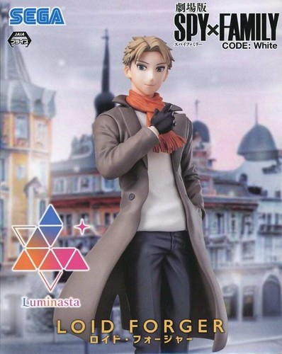 Loid Forger Spy x Family Code: White Luminasta Figure | eBay