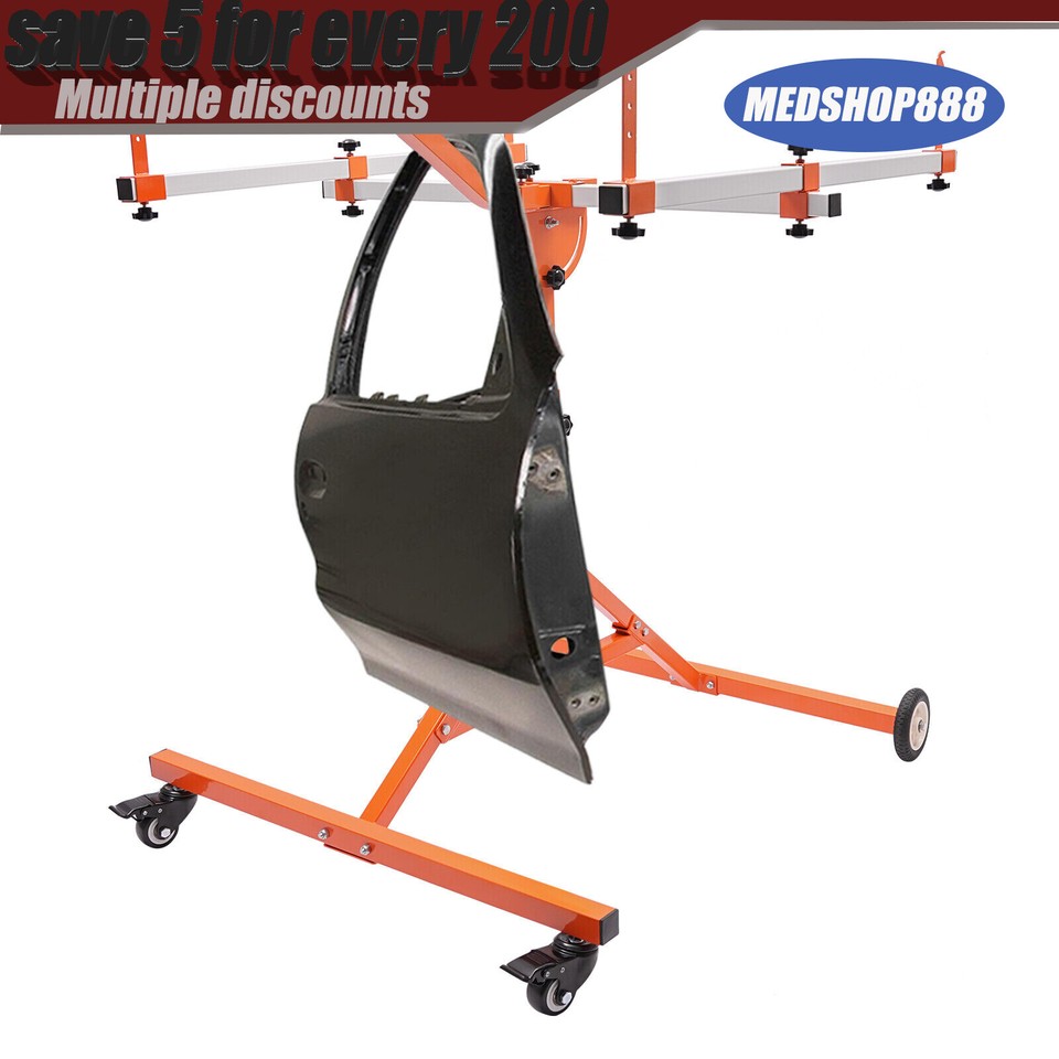 Auto Body Paint Stand Door Hood Fender Panel Painting Rack Holder ...
