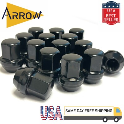 20 Black Factory OEM Lug Nuts 9/16-18 Fits Dodge Ram 1500 Durango ...