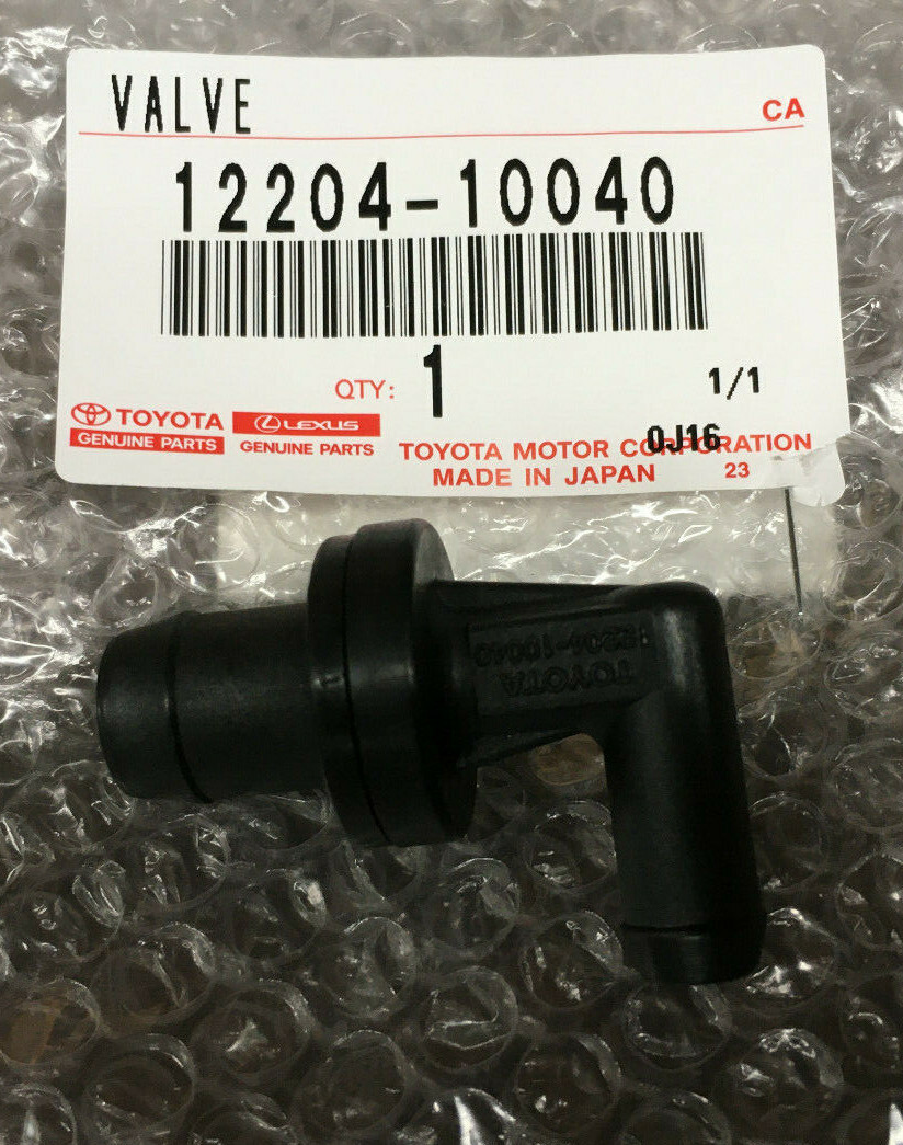 OEM TOYOTA PCV VALVE 12204-10040 FITS SELECT PASEO AND TERCEL MODELS ...
