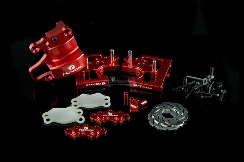 FID Racing Alloy Center Diff Mounts & Adjustable Calipers for Losi DBXL ...