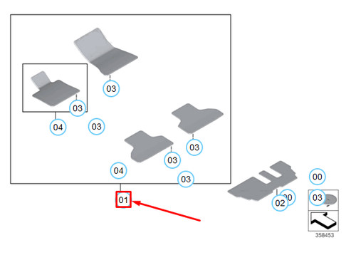 NEW BMW X5 F15 FLOOR MATS SET LHD 51477439856 7439856 OEM NO DUTY TO 🇺🇸 ...