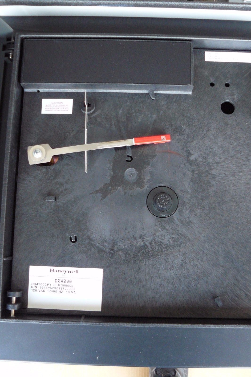 HONEYWELL DR4200GP1-00-GG00000 DR4200 CIRCULAR CHART RECORDER 120V 50 ...