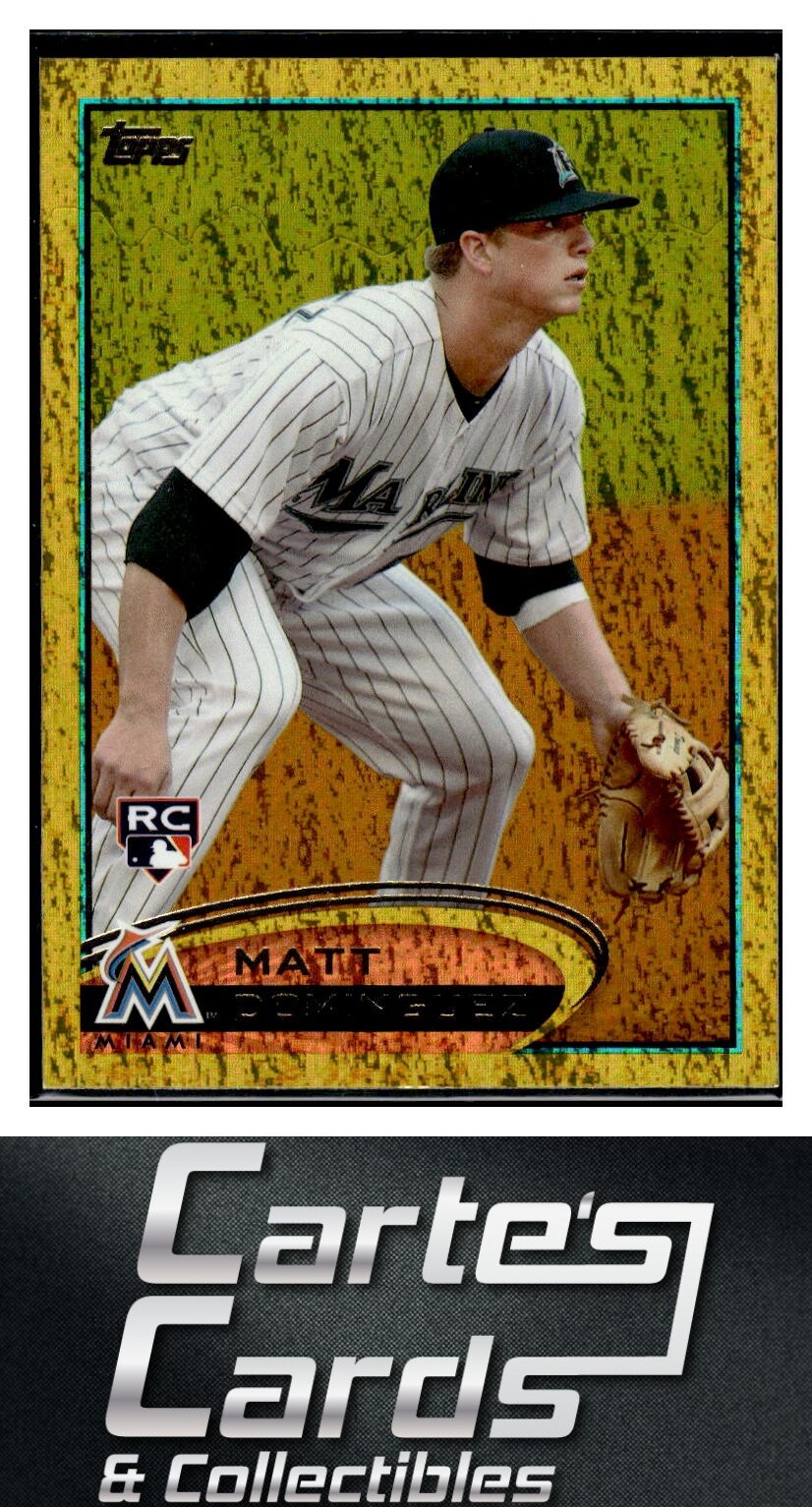2012 Topps - Gold Sparkle #198 Matt Dominguez for sale online | eBay