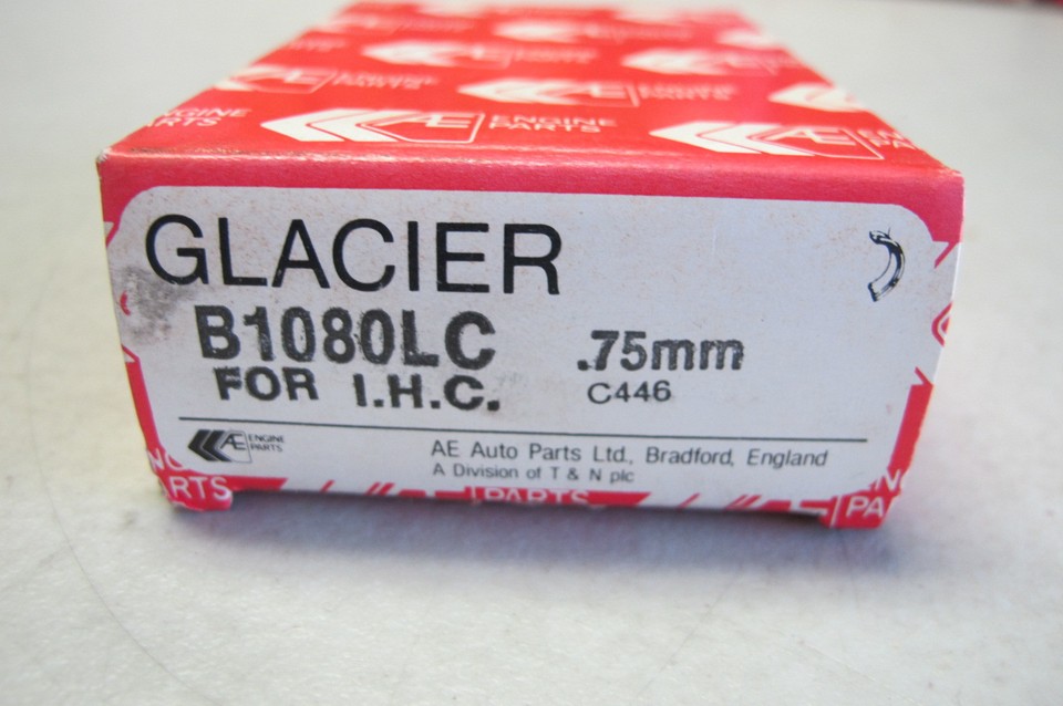 Glacier B1081LC .75mm Engine Bearing Pair for I.H.C. | eBay