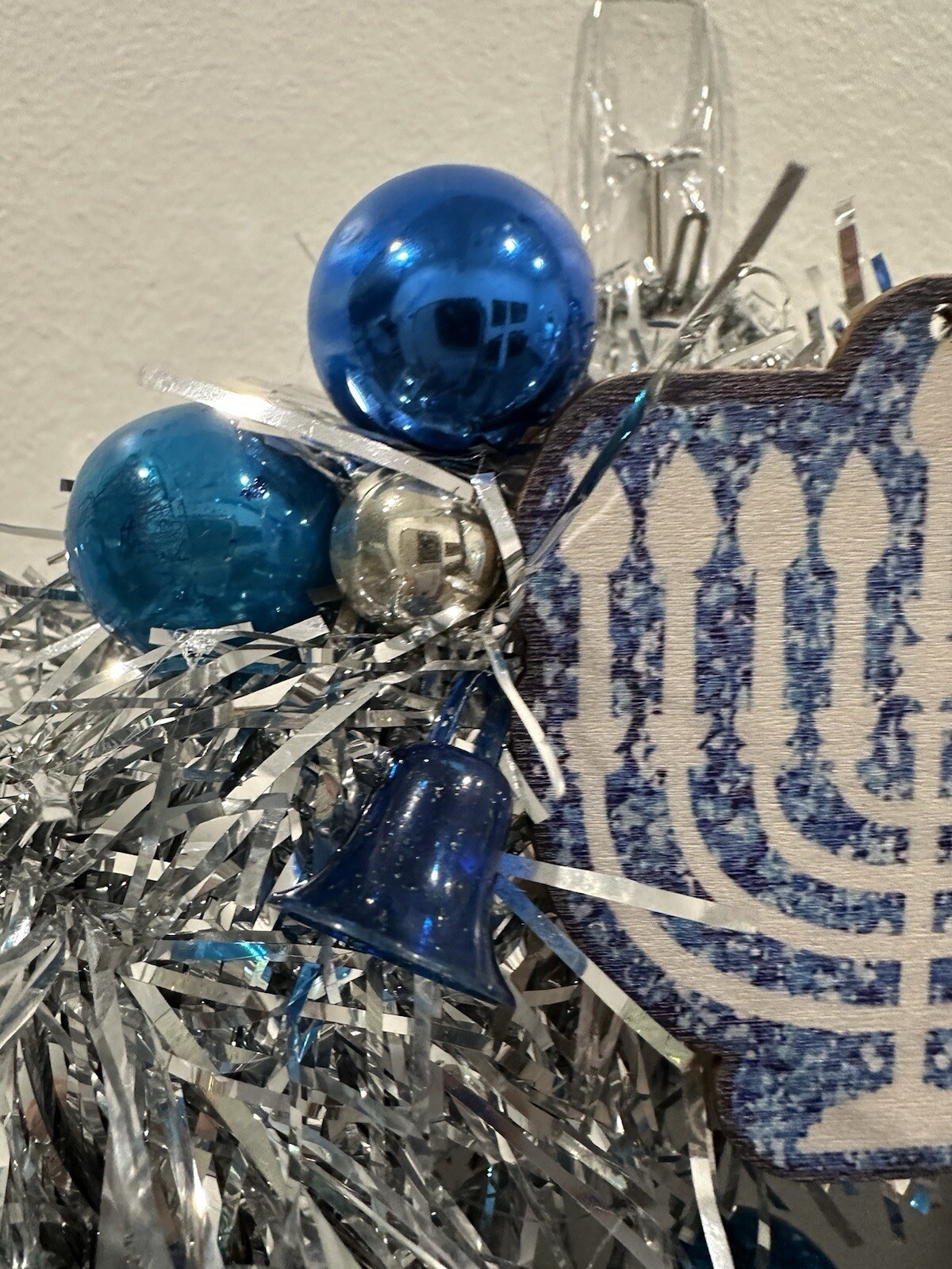 Handmade Hanukkah Holiday Ornament Wreath Vintage-Kitsch | eBay