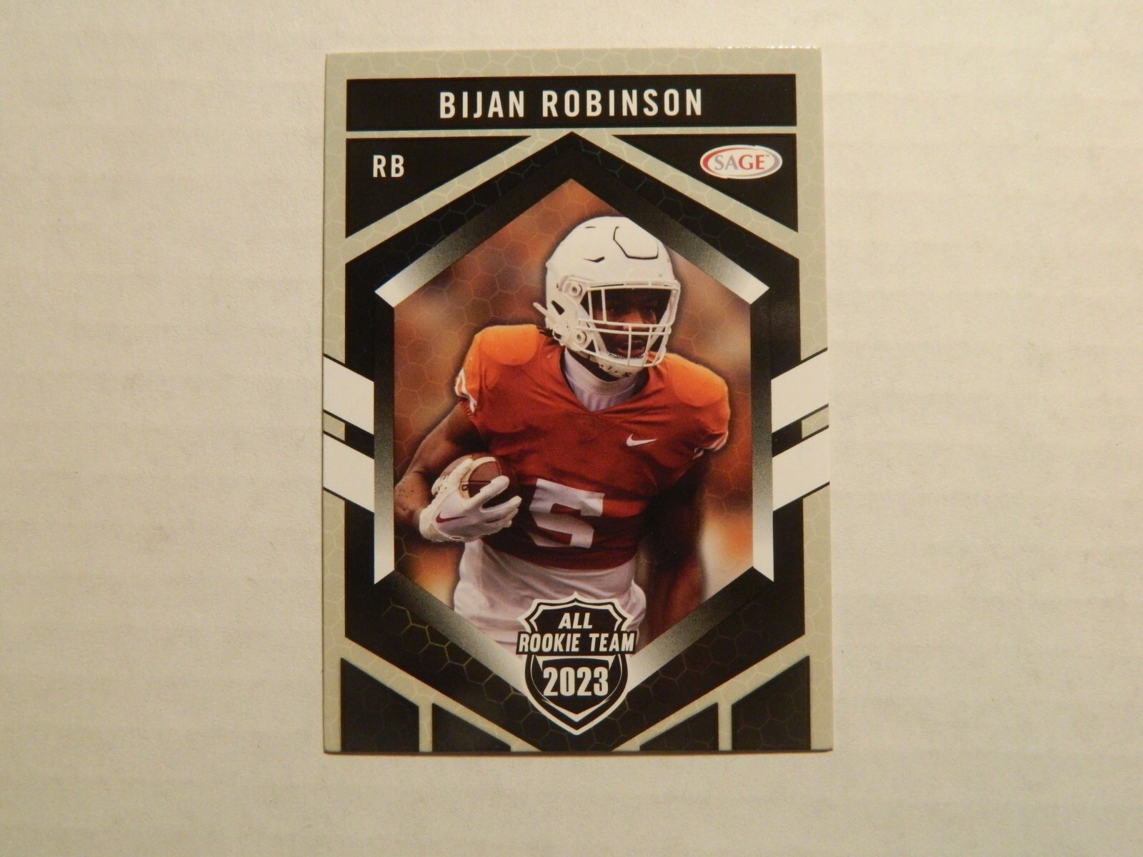 2023 Sage All Rookie Team Card of Bijan Robinson - Falcons | eBay