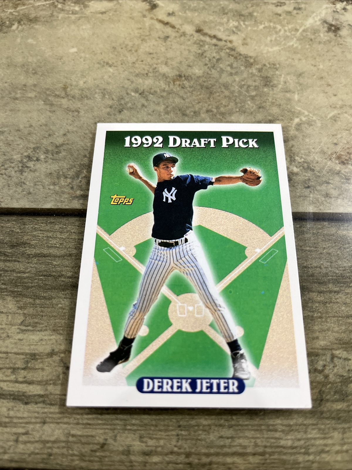 1993 Topps Baseball Cards 1-396 Derek Jeter RC 1992 Draft Pick #98 ...