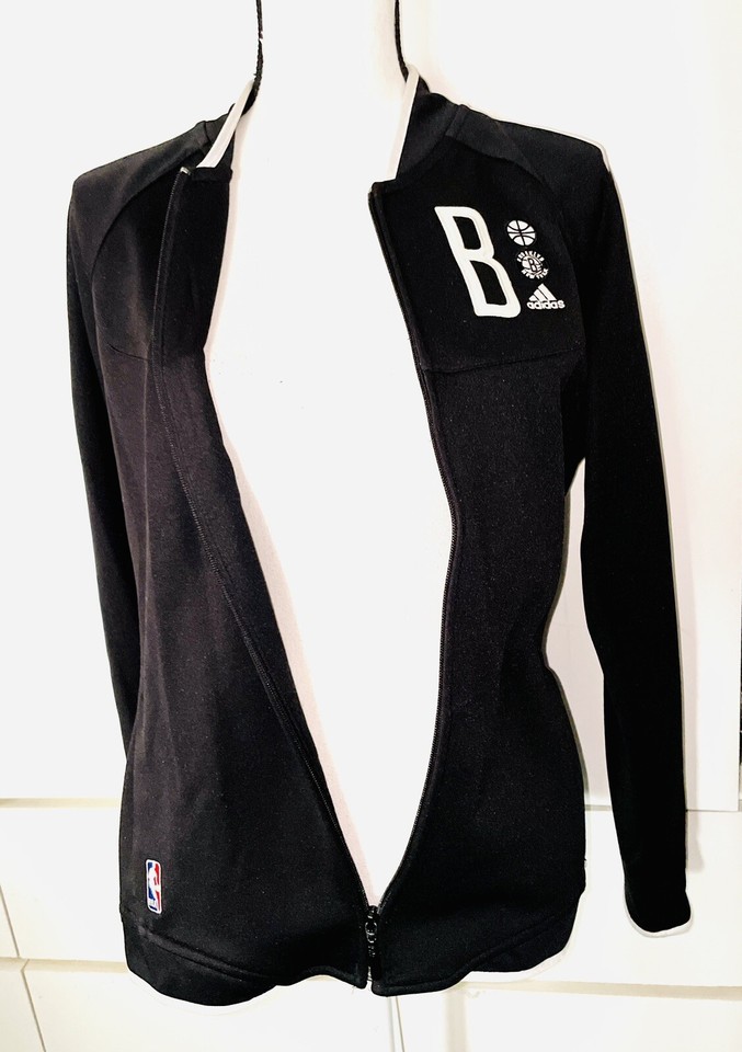 ADIDAS WOMENS ON HOME COURT WNBA BROOKLYN (NETS) ZIP UP BASKETBALL ...
