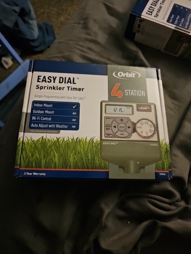 Orbit Easy Dial 6 Station Sprinkler Timer #57596 With Easy-Set Logic | eBay
