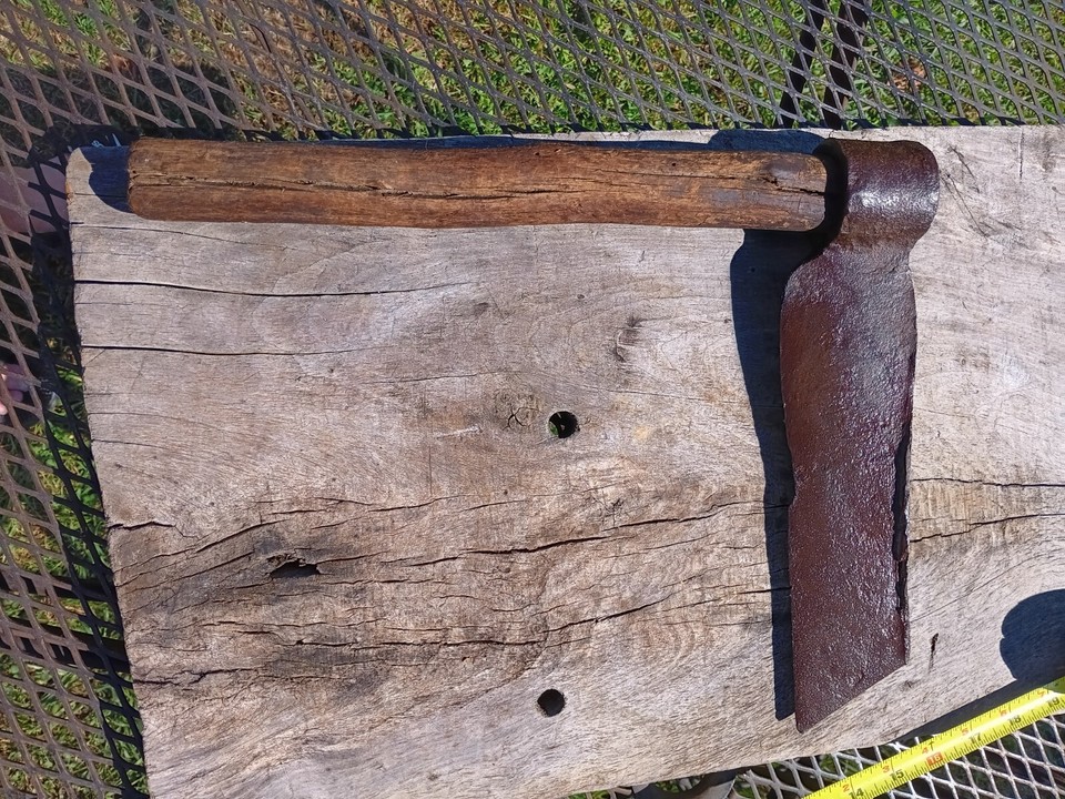 Antique Hand Forged Shingling Froe Tool | eBay