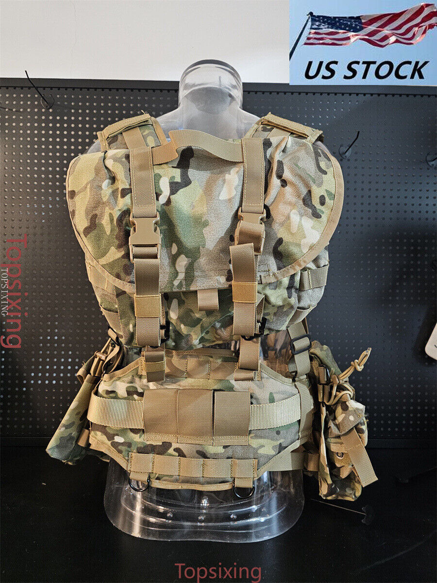 Russian SMERSH M1 Chest Rig CP MC Tactical Vest Outdoor Backpack ...