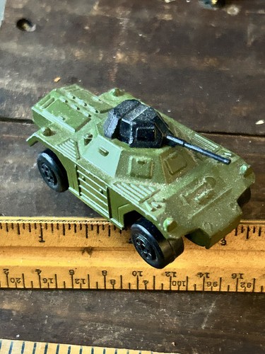 VINTAGE 1973 LESNEY MATCHBOX ROLAMATICS WEASEL MILITARY ARMY NO. 73 | eBay