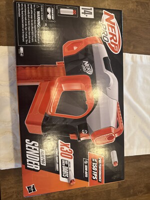 Nerf Pro SENDER Blaster NEW, Sealed, Motorized Semi Auto, 150 FPS | eBay