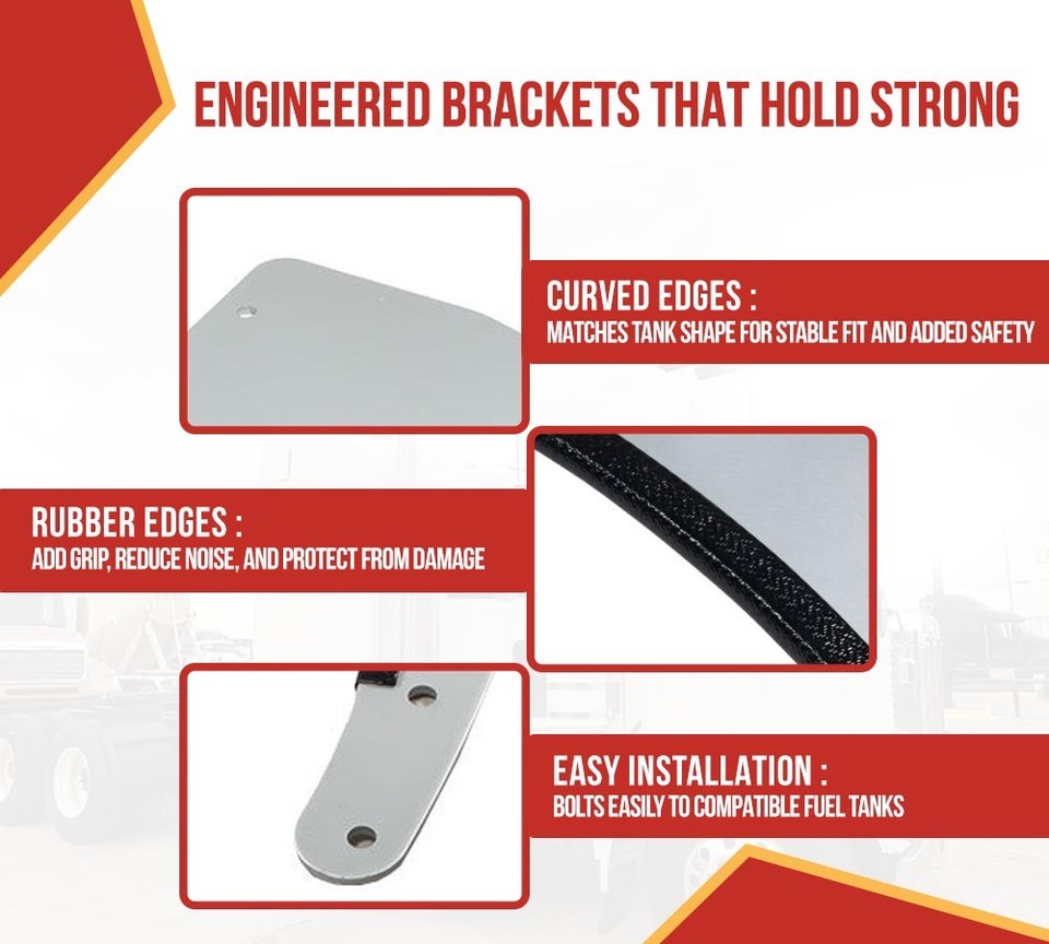 Top & Bottom Fuel Tank Step w/ Bracket Fits 23" Fuel Tank, Replaces ...