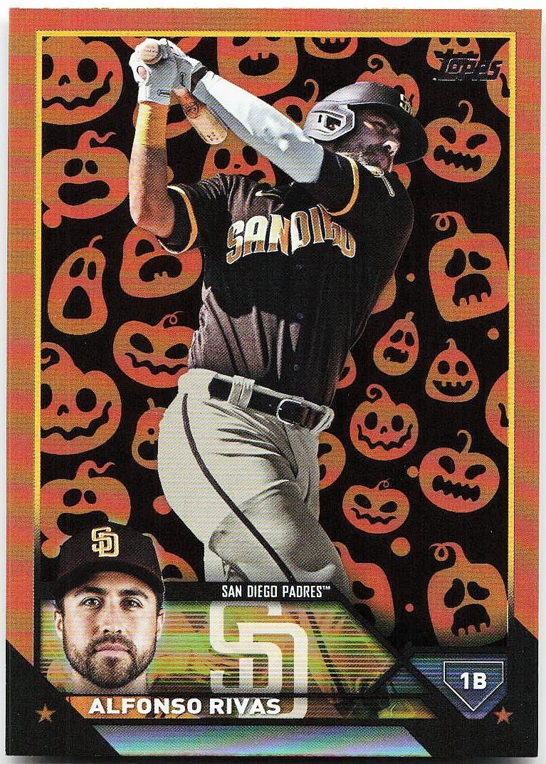 2023 Topps Update Series - Alfonso Rivas #US80 Jack-O'-Lantern Foil for ...