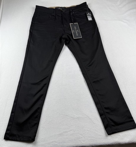 Nick Danger Mens Jeans Pants 34x30 Slim Fit Supreme Flex Stretch Black ...