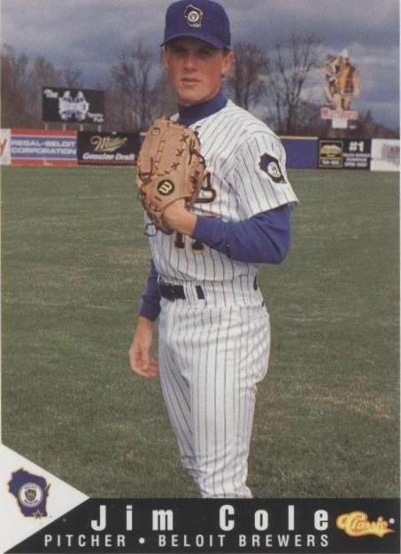 1994 Classic Beloit Brewers - Jim Cole #5 (RC) for sale online | eBay