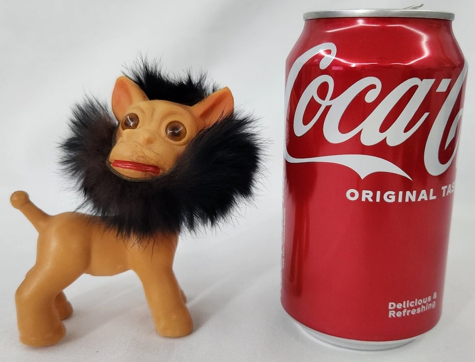 Loveable Uglies Donkey Animal Japan Vintage 1960's Rubber Fur Figure ...