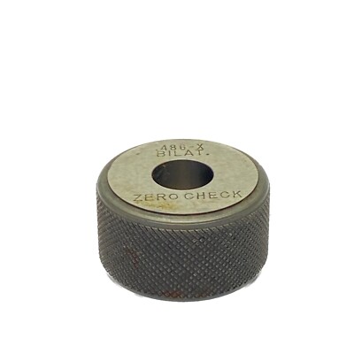 Zero Check Setting Ring Gauge .486" Bore Class X Bilat | eBay