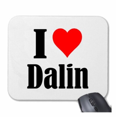 MOUSEPAD Mauspad I Love Dalin Ich Liebe Dalin | eBay.de
