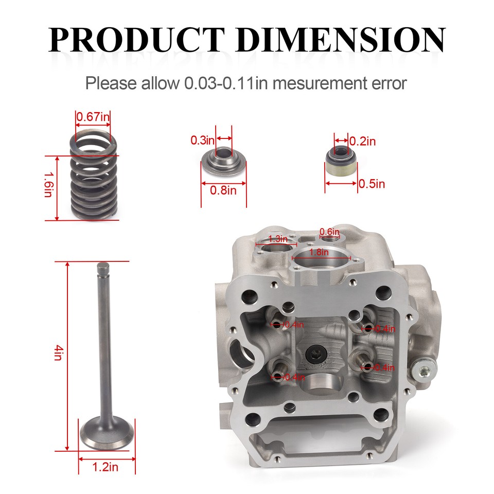 2006 Polaris Sportsman 400 450 500 Scrambler 500 Engine Cylinder Head ...