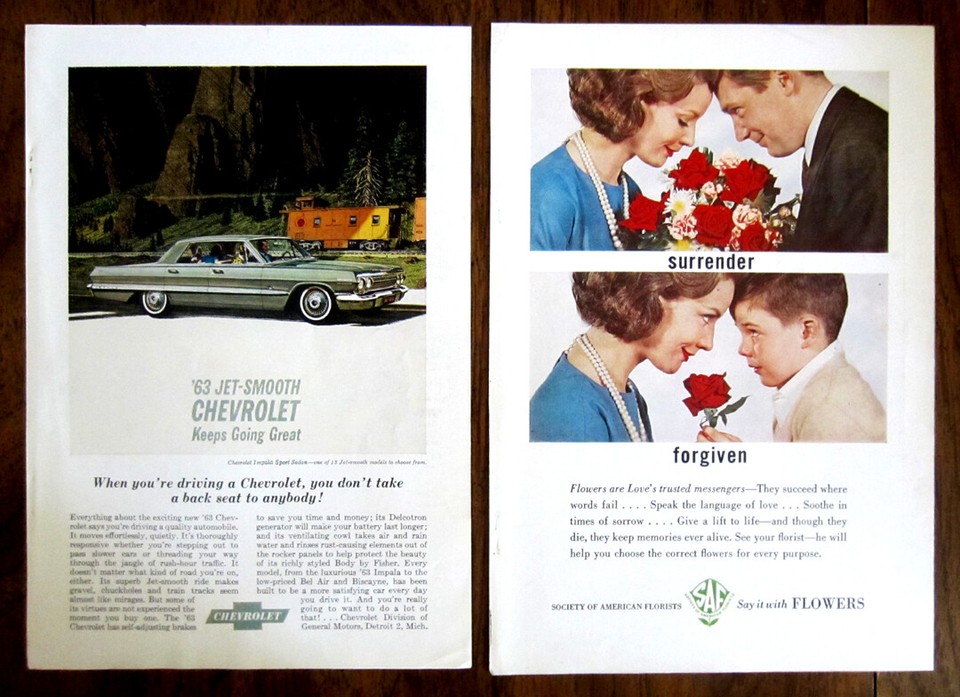 Two Vintage Print Ads For Coca-Cola, 1962-1963 | eBay