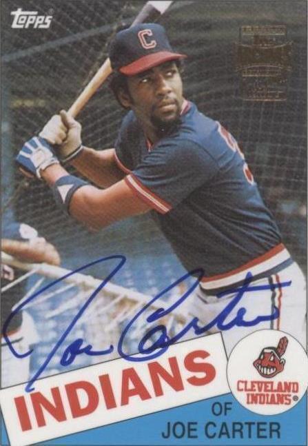 2001 Topps Archives - Autographs Short Print Joe Carter #167 TAA /200 ...