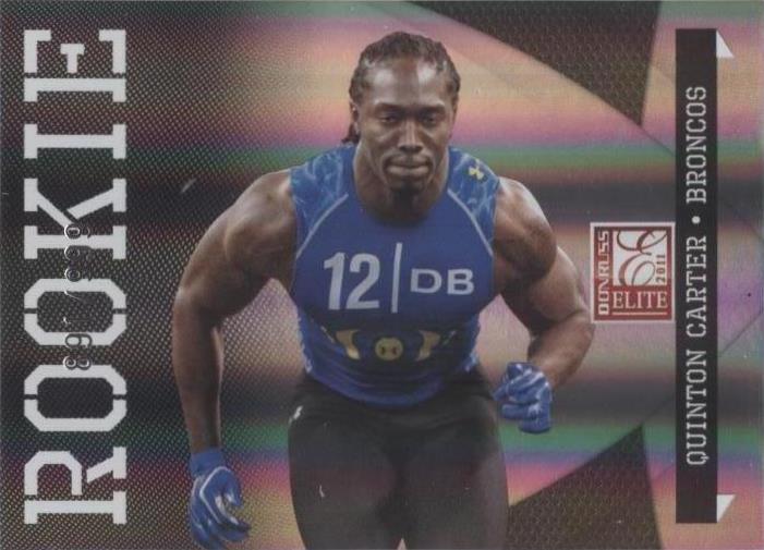 2011 Donruss Elite - Rookie Quinton Carter #178 /999 (RC) for sale ...