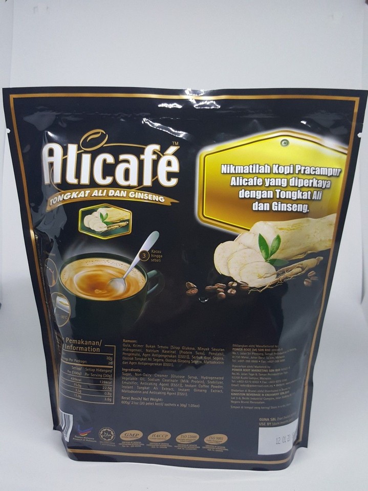 Alicafe Original 20 Sac x 30g Halal Coffee FREE Ship 5in1 | eBay