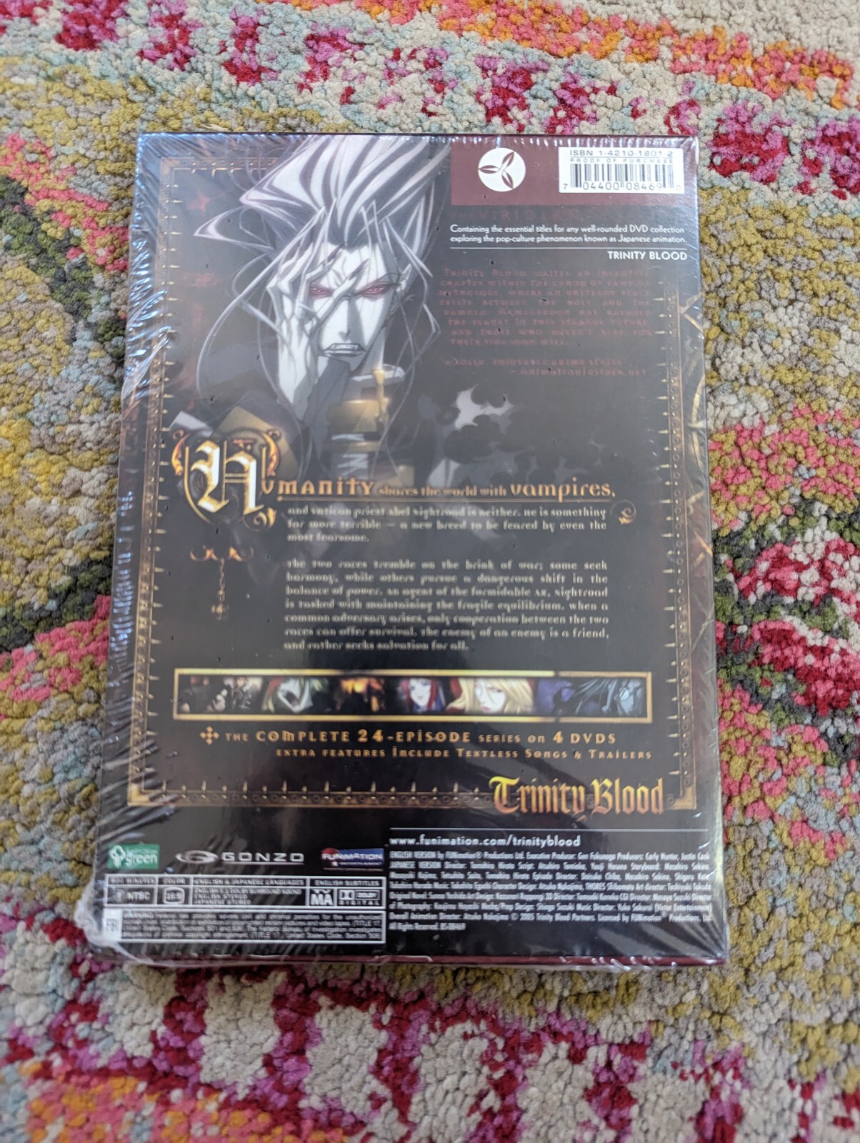Trinity Blood - Box Set (DVD, 2009, 4-Disc Set, Viridian Collection ...