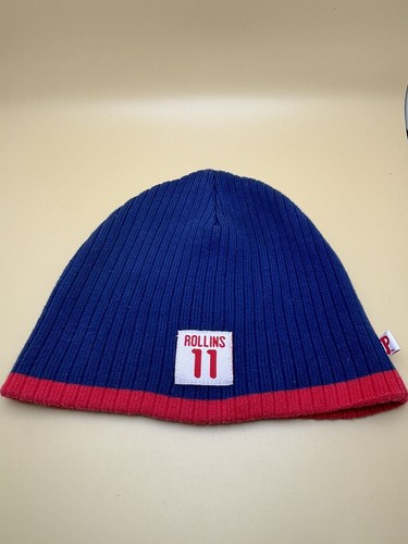 Vintage Philadelphia Phillies Jimmy Rollins 11 Beanie Winter Hat | eBay