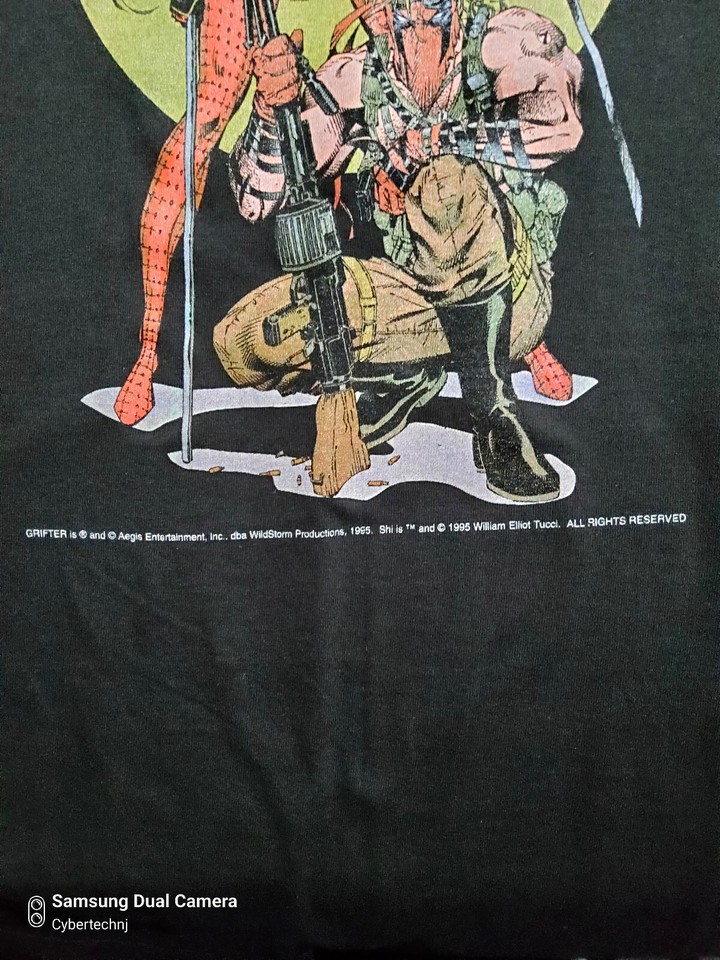 Vintage 1995 Grifter Shi T-Shirt Tucci Black, Size Large, New, Never ...