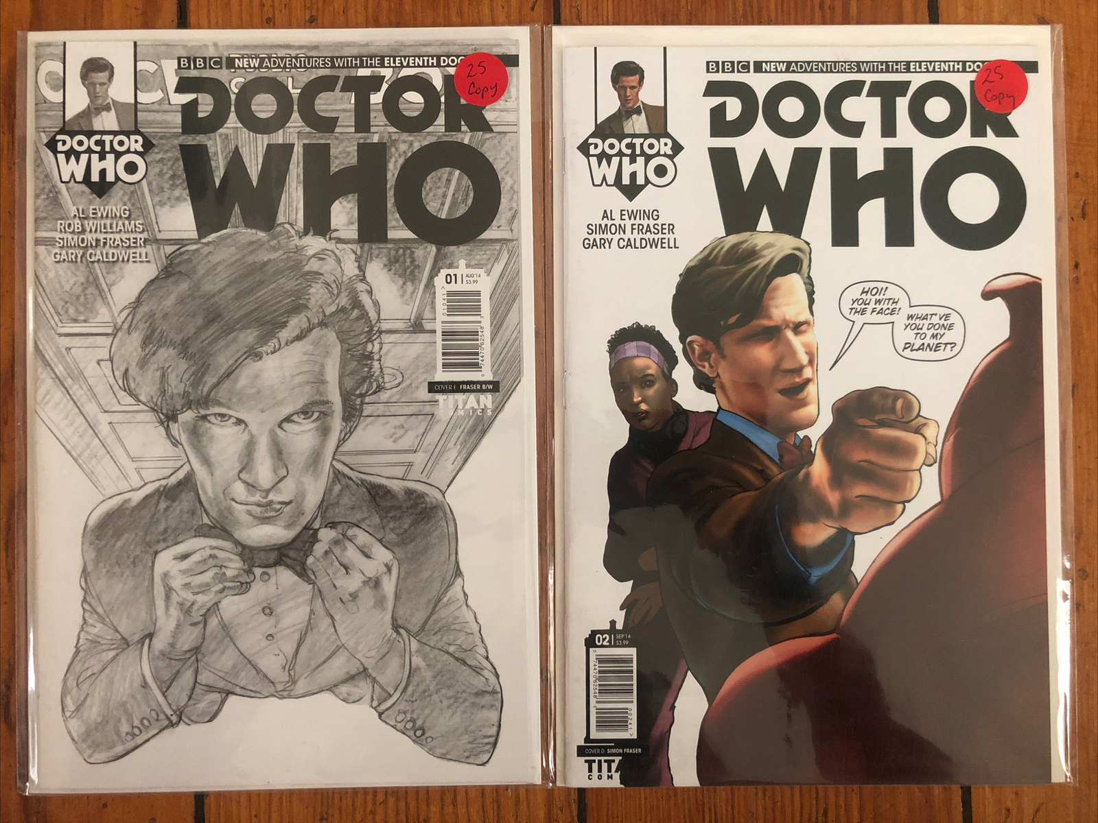 Doctor Who: New Adventures with 11th Doctor 2014 #1-2 Incentive ...