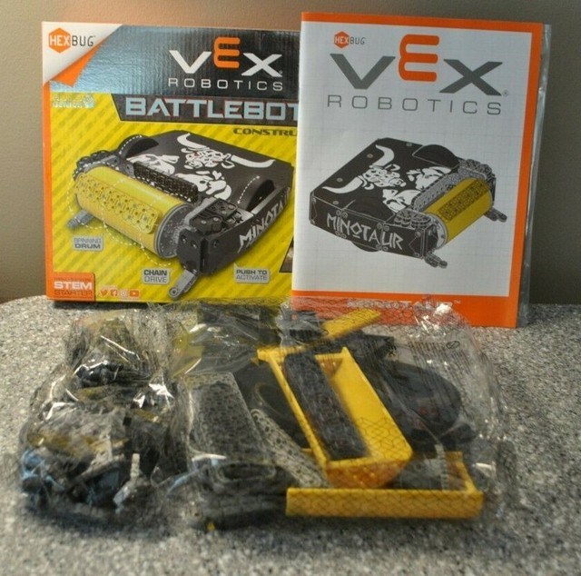 HEXBUG Vex Robotics Battlebots Minotaur 345pc Construction Kit for sale ...