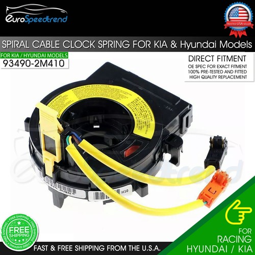Spiral Cable Clock Spring fit Hyundai Tuscon Kia Soul Forte 93490-2M410 ...