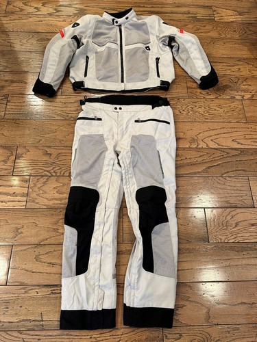 REV'IT Tornado 2-Piece Motorcycle Suit – Grey; Mesh; Insulated ...